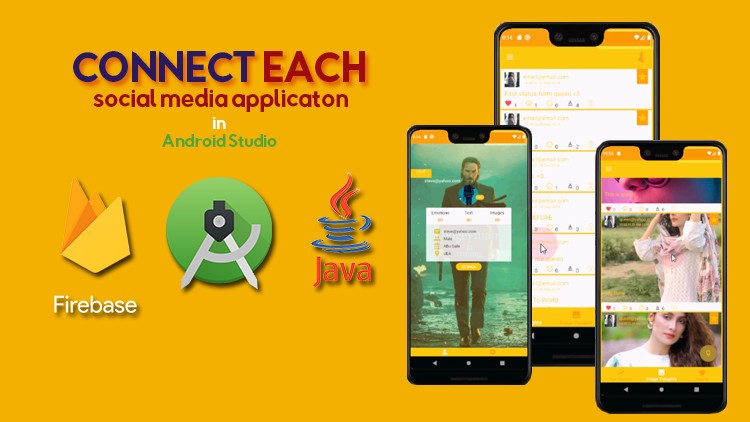 ConnectE Social Media App in Android Studio - JAVA Firebase ConnectE Social Media App in Android Studio - JAVA Firebase