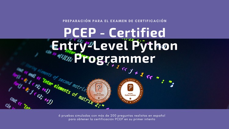 Preparación Examen De Certificación Python Pcep 2023 Esp